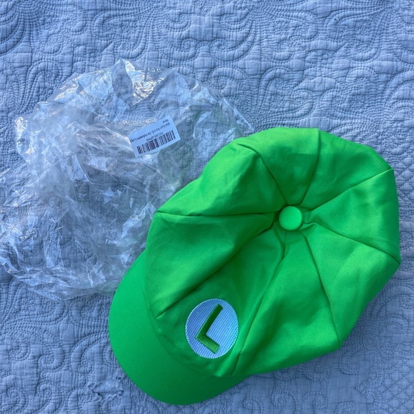 Accessories | Adult Super Mario Brothers Luigi Hat | Poshmark